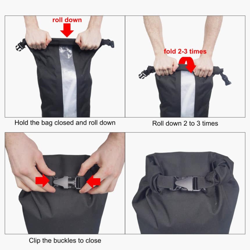 12L Double Ended Dry Bag | Lomo Watersport UK. Wetsuits, Dry Bags ...