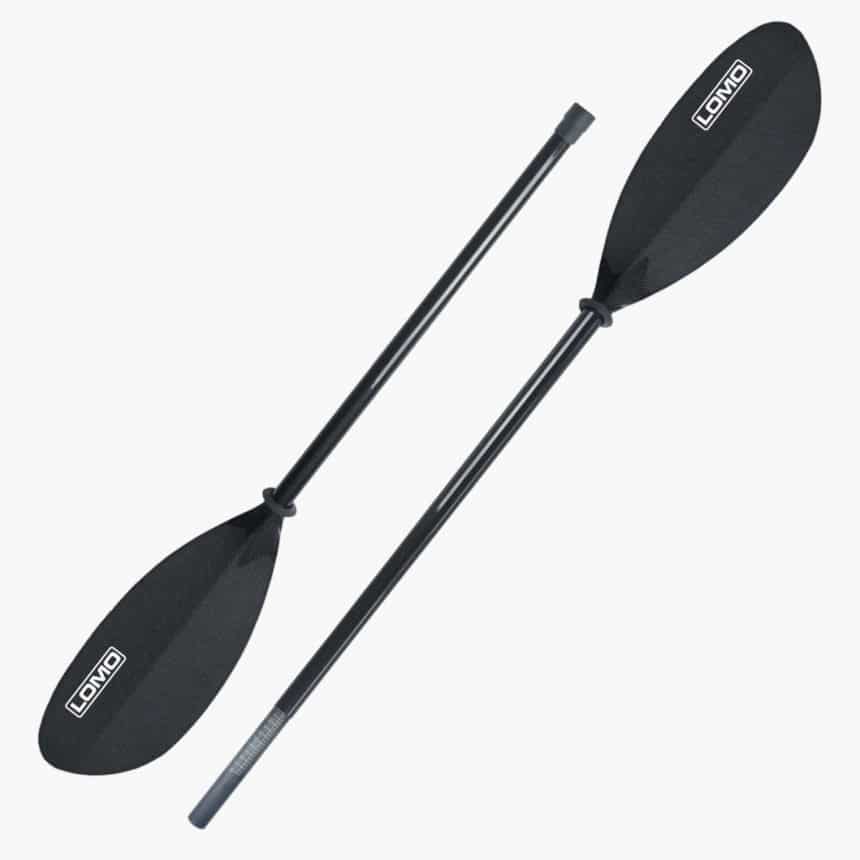 Carbon Fibre Split Kayak Paddle | Lomo Watersport UK. Wetsuits, Dry ...