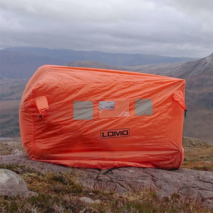 Emergency Storm Shelter. 2-3 man Bothy Bag | Lomo Watersport UK ...