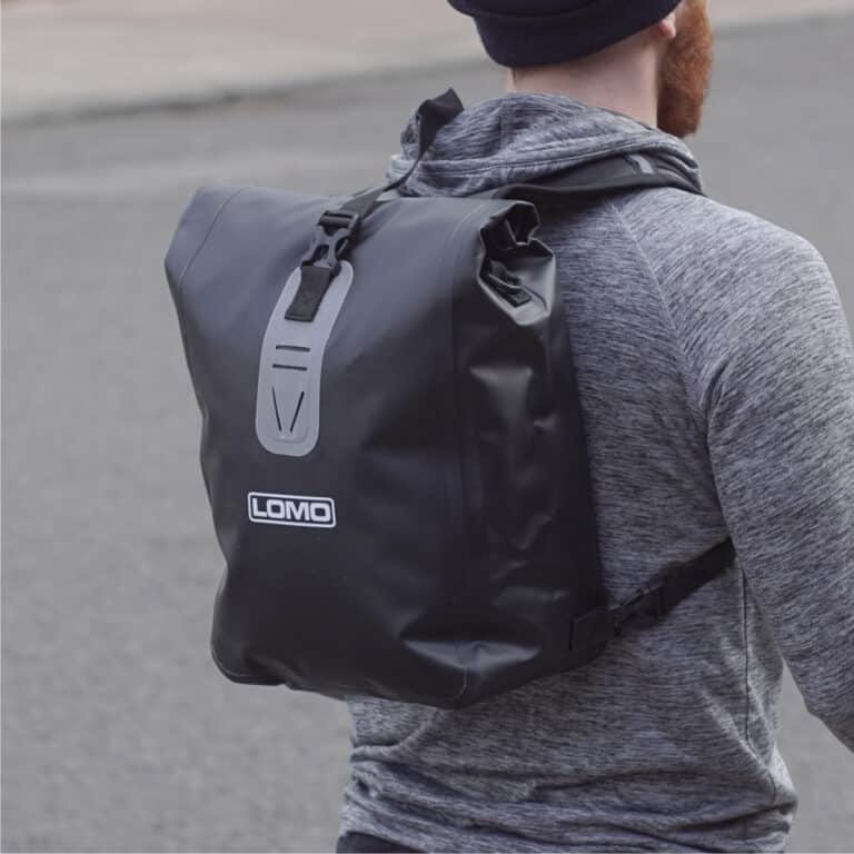 25L Bike Pannier Dry Bag Rucksack | Lomo UK. Wetsuits & Dry Bags