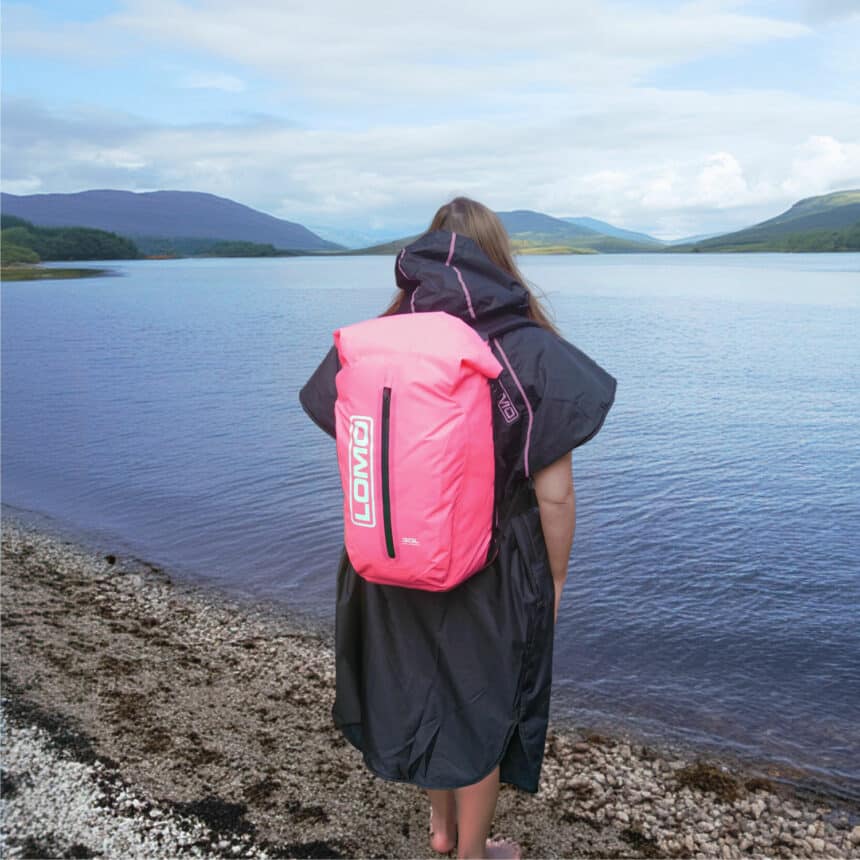 Lomo Watersport UK. Wetsuits, drysuits and dry bags.