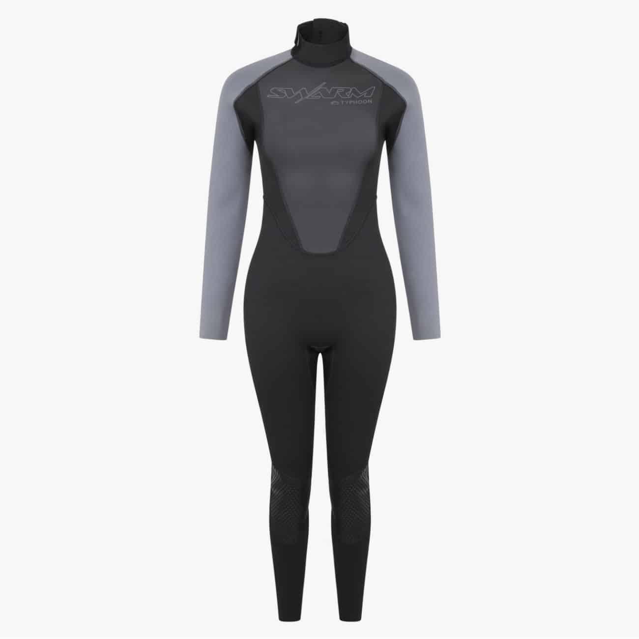 Typhoon Swarm 2.8 Wetsuit - Black/Graphite | Lomo UK. Wetsuits & Dry Bags